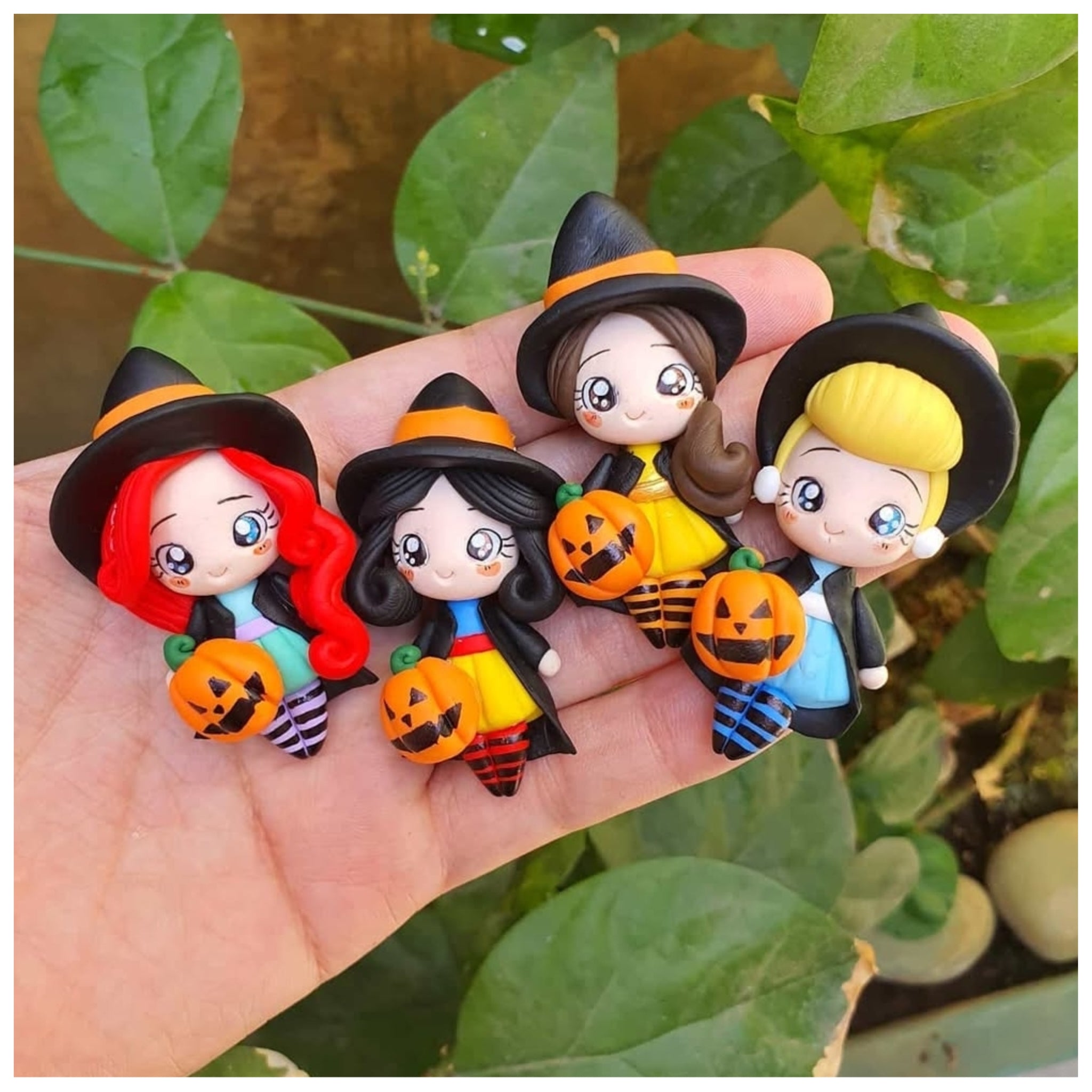 PRE-ORDER CLAYS - Princess Witches (4 variants) – Little Miss Mouse ...